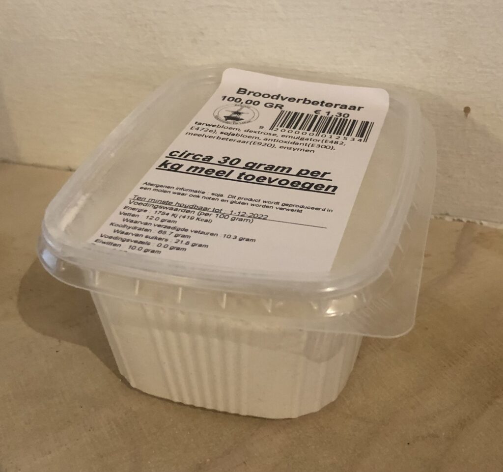 Broodverbetermiddel - Korenmolen De Leeuw Aalsmeer